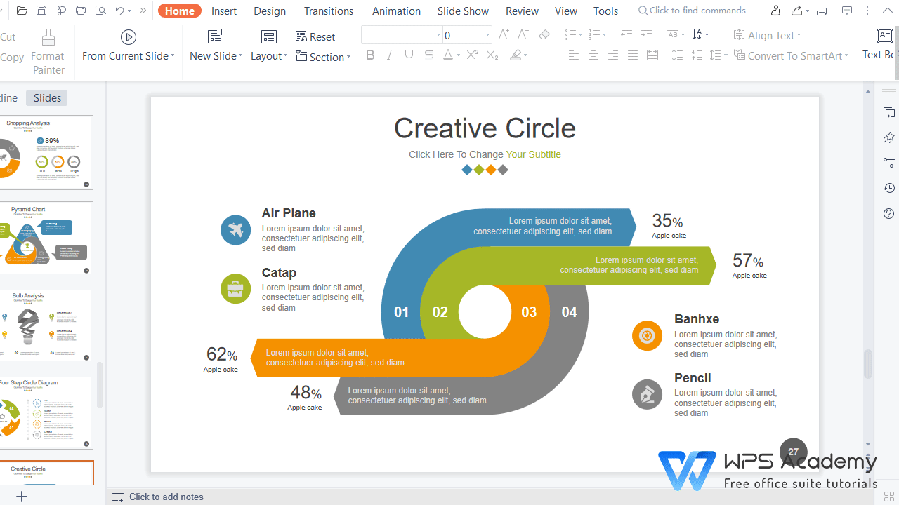 How To Make An Object Disappear After Animation In WPS Office 