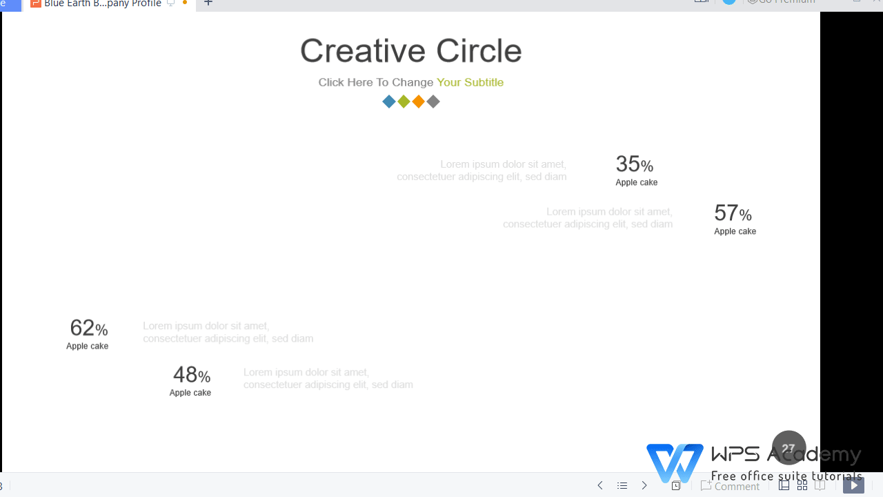 How To Make An Object Disappear After Animation In WPS Office 