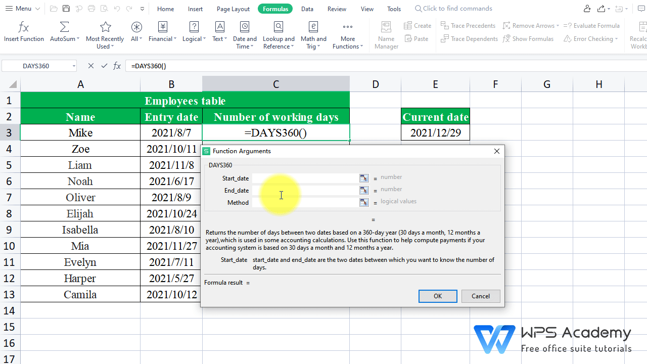 the-days360-function-in-excel-wps-office-academy