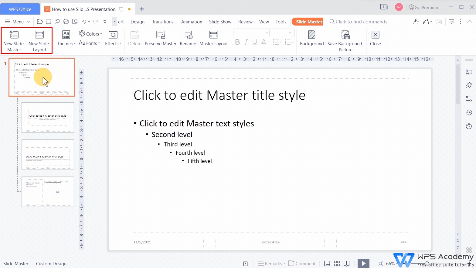 How To Use Slide Master In WPS Presentation WPS Office Academy