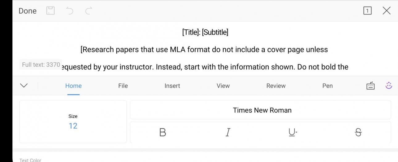 How to Add Watermark in Word for Android [Step-by-Step] | WPS Office Blog