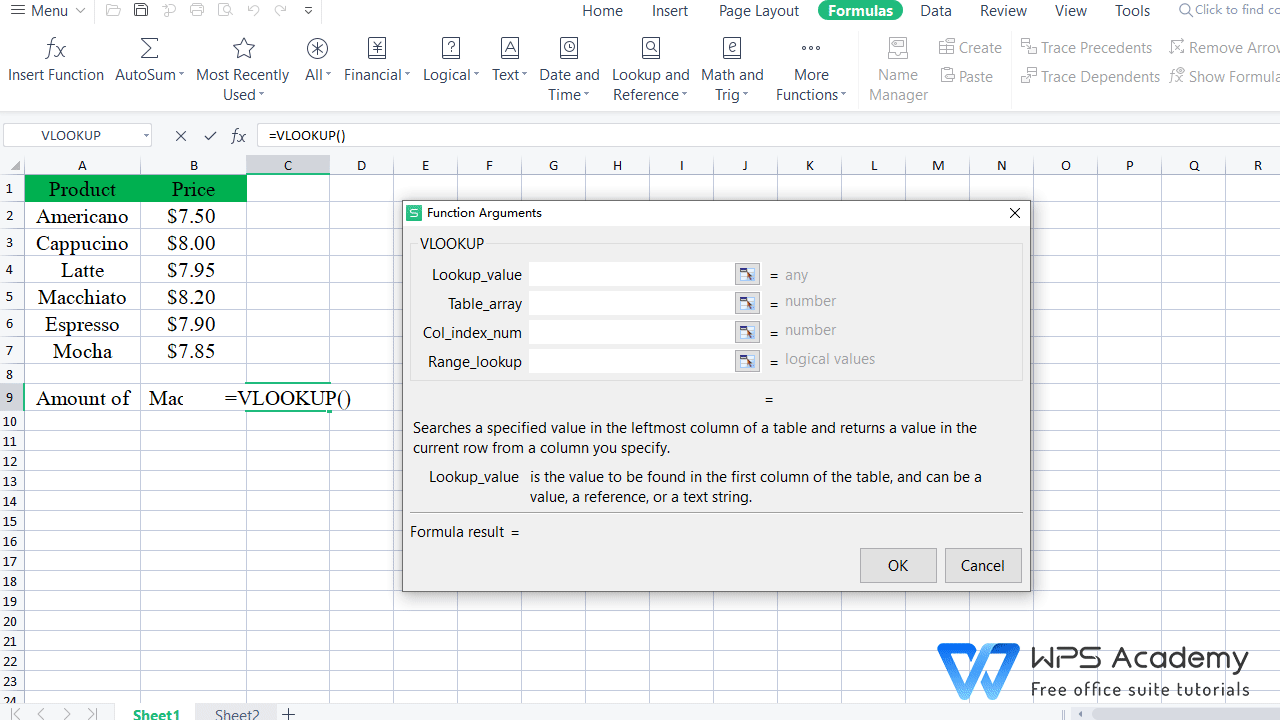 How To Use The VLOOKUP Function Across Multiple Sheets In WPS Office How To Use The VLOOKUP Function Across Multiple Sheets In WPS Office