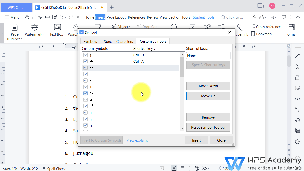 How Can We Insert Symbols In WPS Writer WPS Office Academy