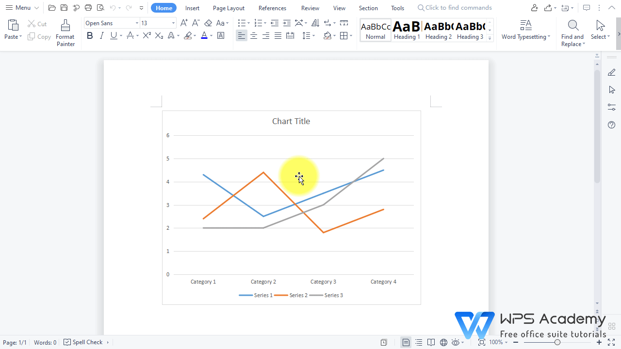 How To Insert Line Graph In Word WPS Office Academy