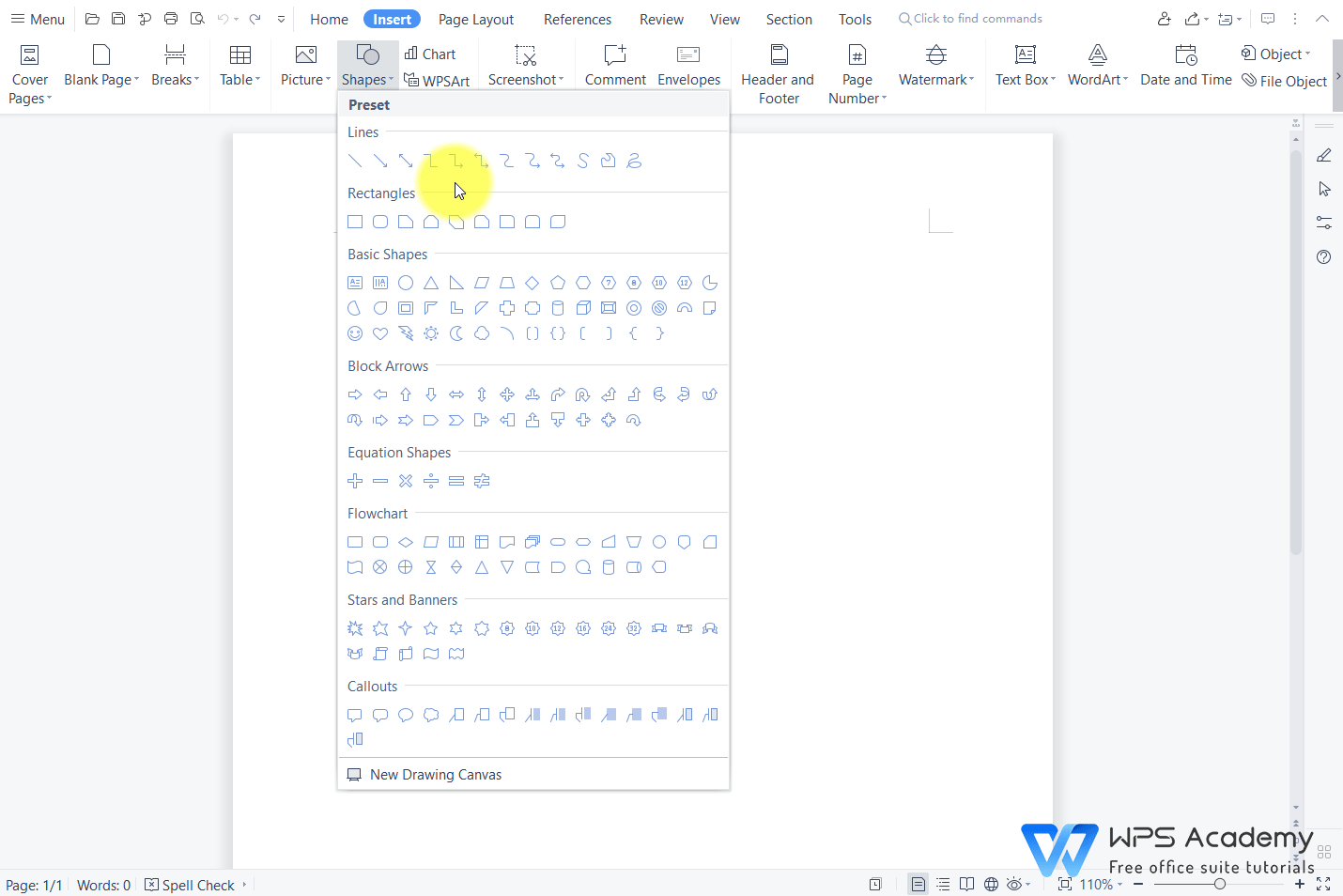 How To Insert Lines In Word WPS Office Academy