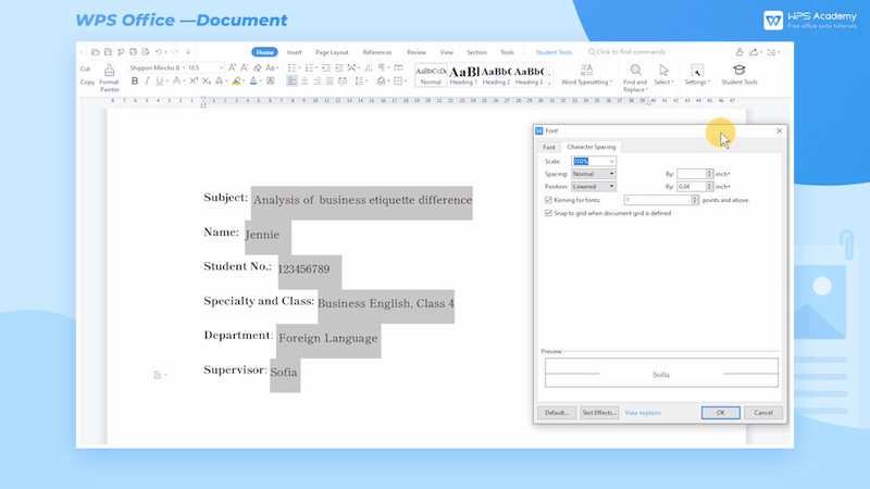 How To Set Character Spacing In Documents WPS Office Academy