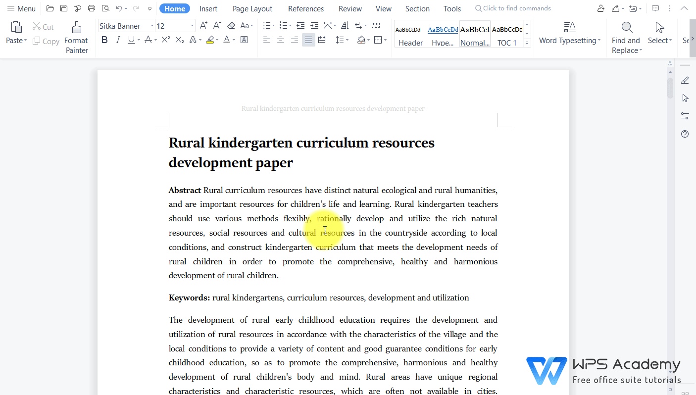 How to delete header/footer? | WPS Office Academy