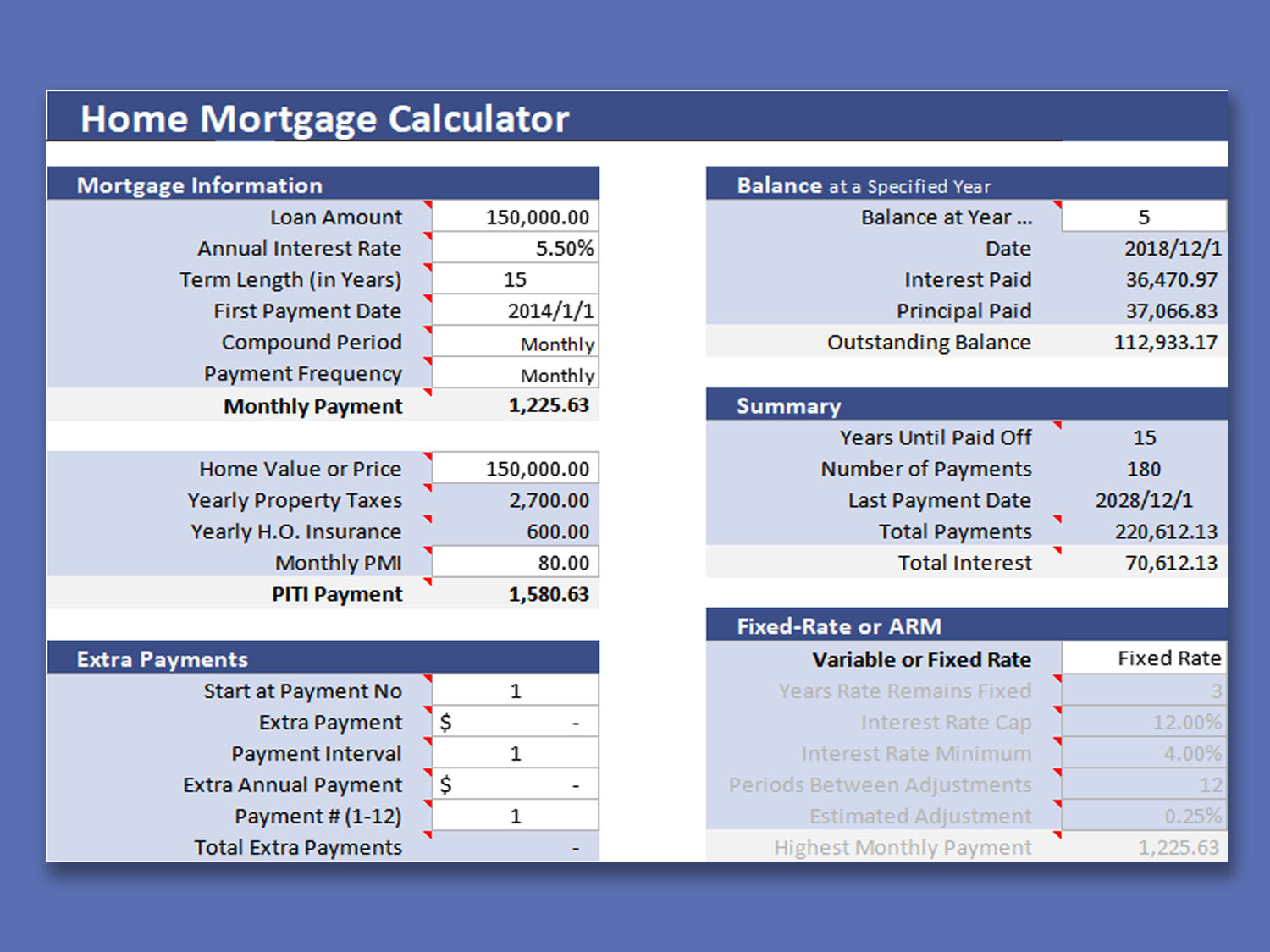 How To Create Mortgage Calculator In WPS Office Excel WPS Office Academy