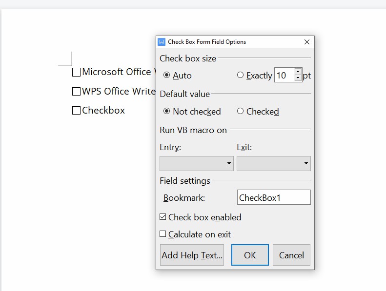 Pilot Fragil Inten ionat Check Box In Word Ment Ruina Efect