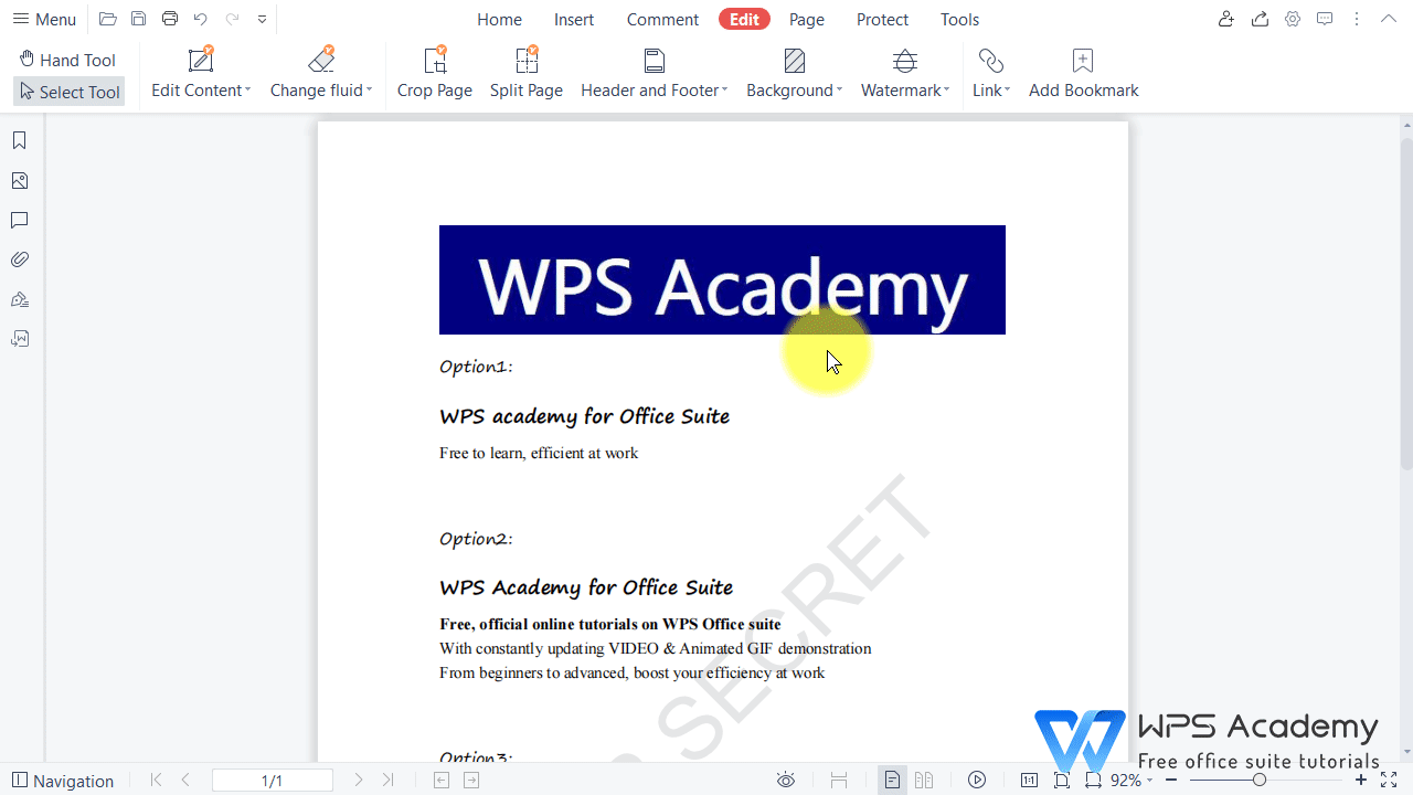 The 7 Best Online PDF editor features in WPS Office | WPS Office Academy