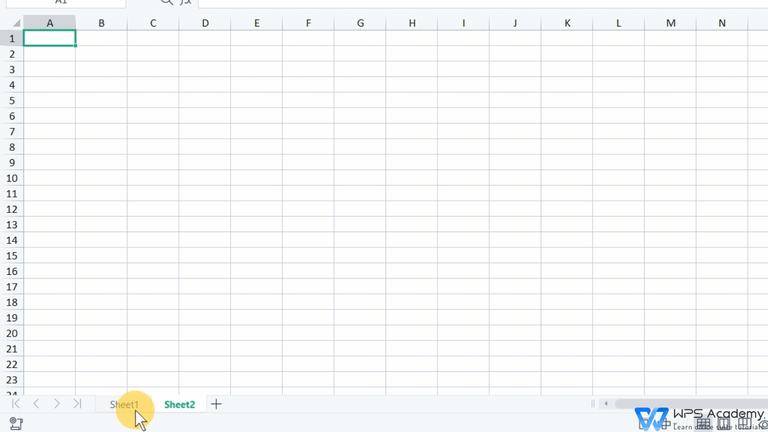 Worksheet And Workbook WPS Office Academy