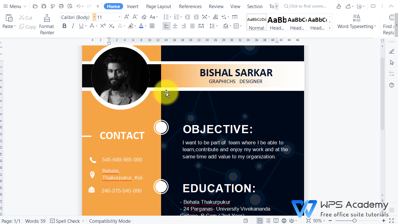How To Add QR Code To Resume In WPS Office WPS Office Academy