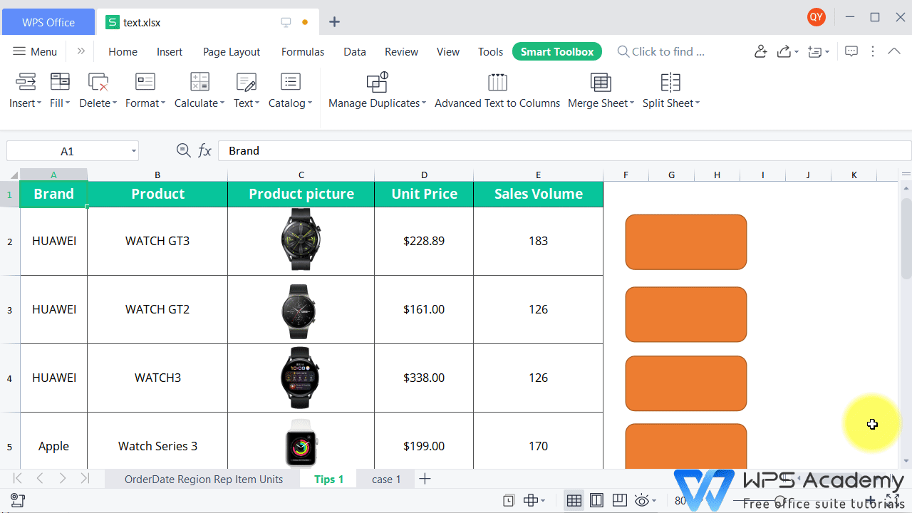 Smart Toolbox - Smart Deletion | WPS Office Academy
