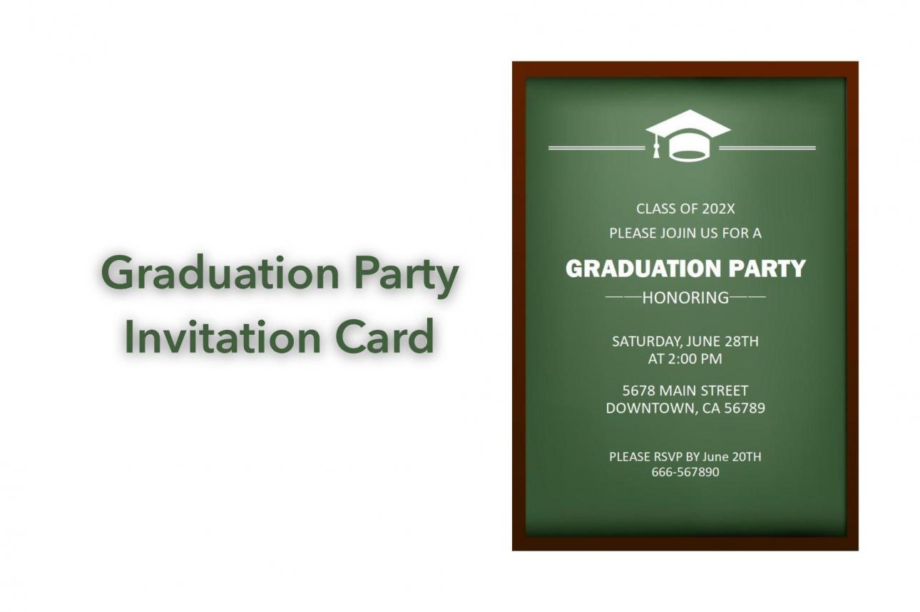 10 Noticeable Graduation Party Invitation Templates [Free Download & Edit]