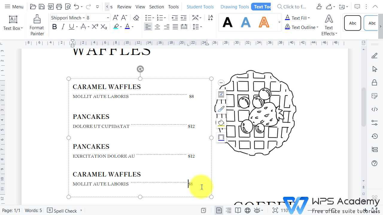 How to use tabs to align text quickly in WPS Writer | WPS Office Academy