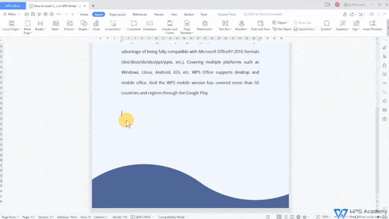 How To Insert Objects In WPS Writer WPS Office Academy