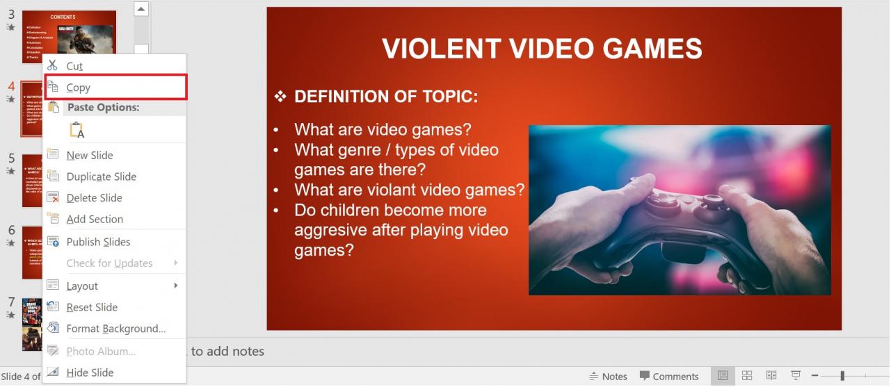 How to Share One Slides from PowerPoint in a presentation