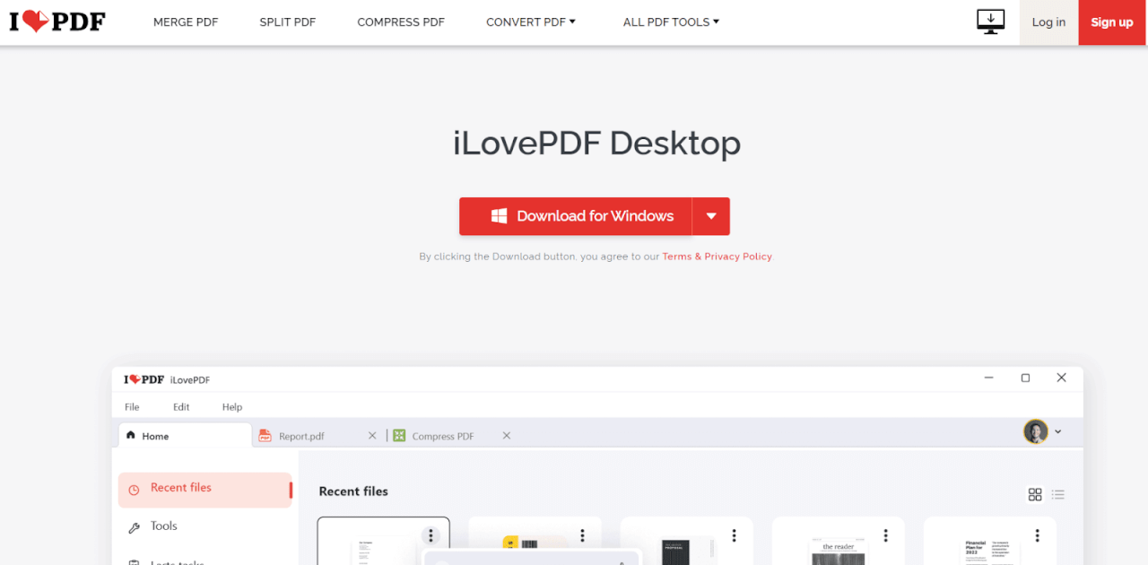 Ako spojiť PDF súbory pomocou iLovePDF