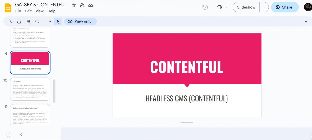 How to Share One Slides from PowerPoint in a presentation