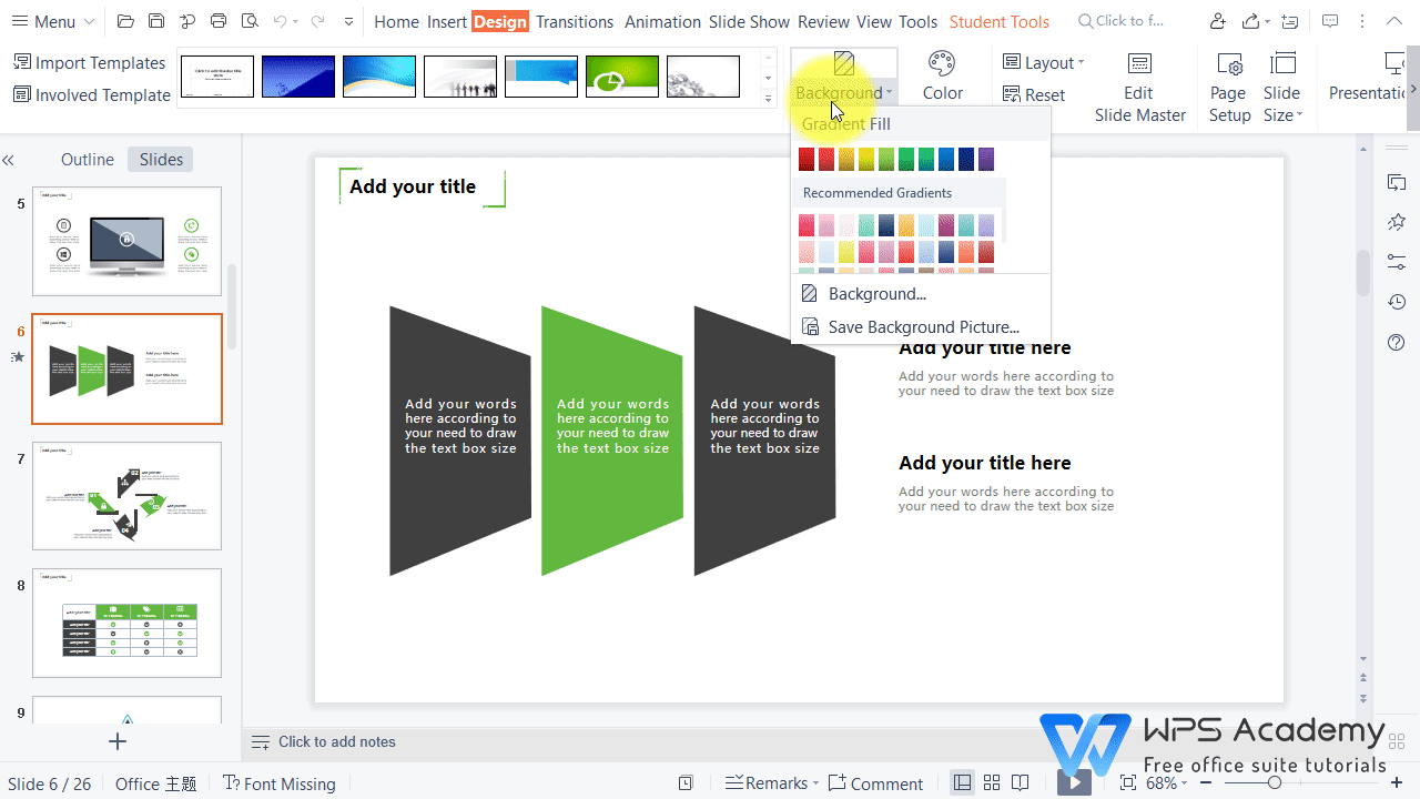 How To Change Color Of PowerPoint Slide WPS Office Academy