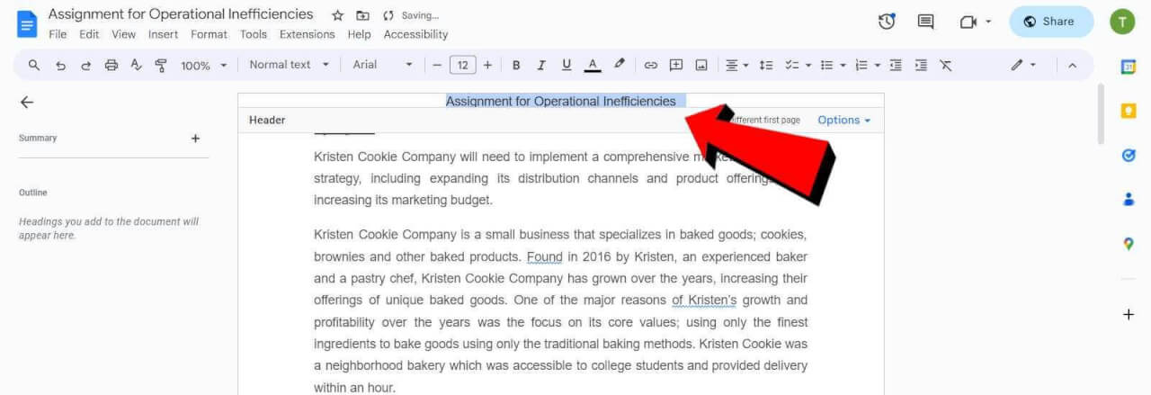 How to Remove Header in Google Docs (Easy & Quick)