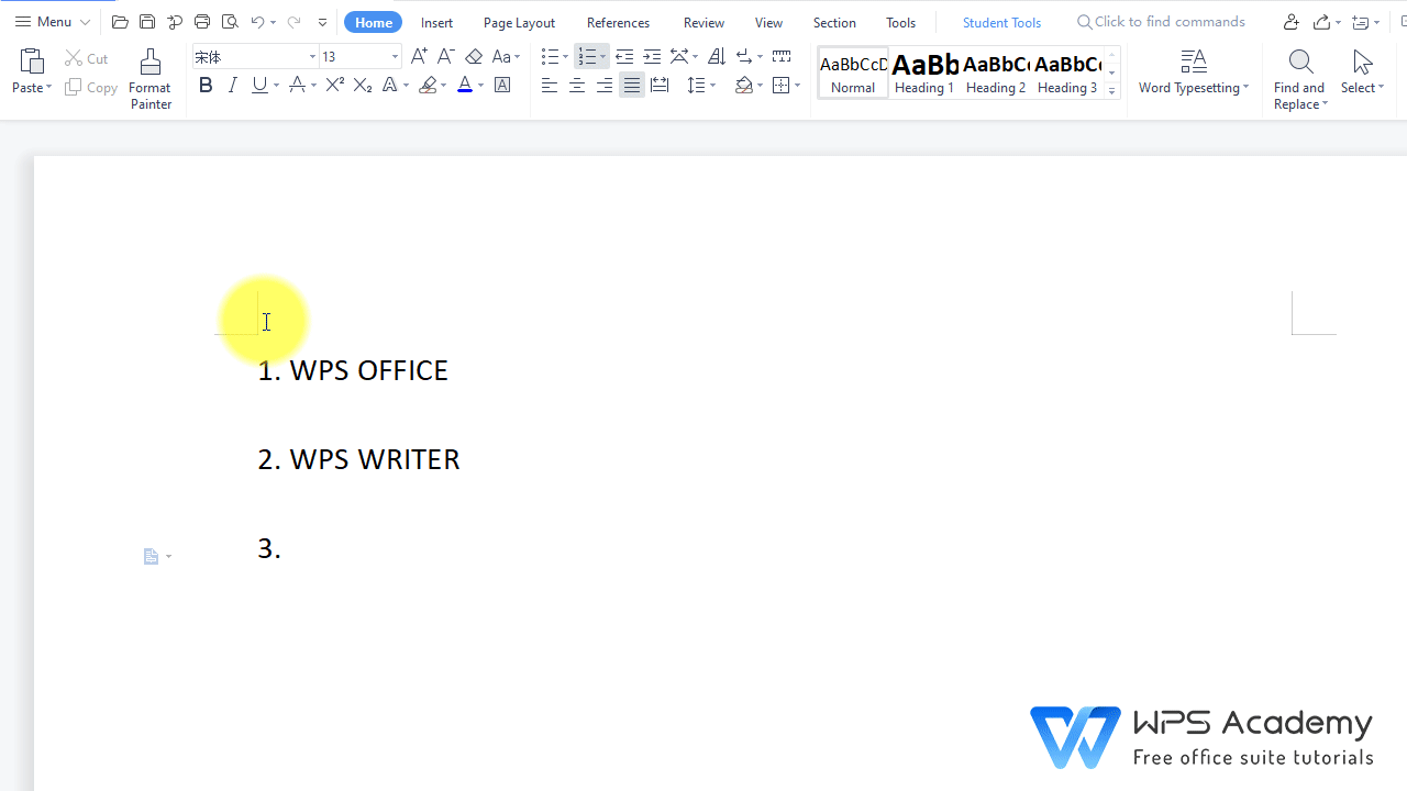 How To Activate And Stop Automatic Numbering In Word WPS Office Academy