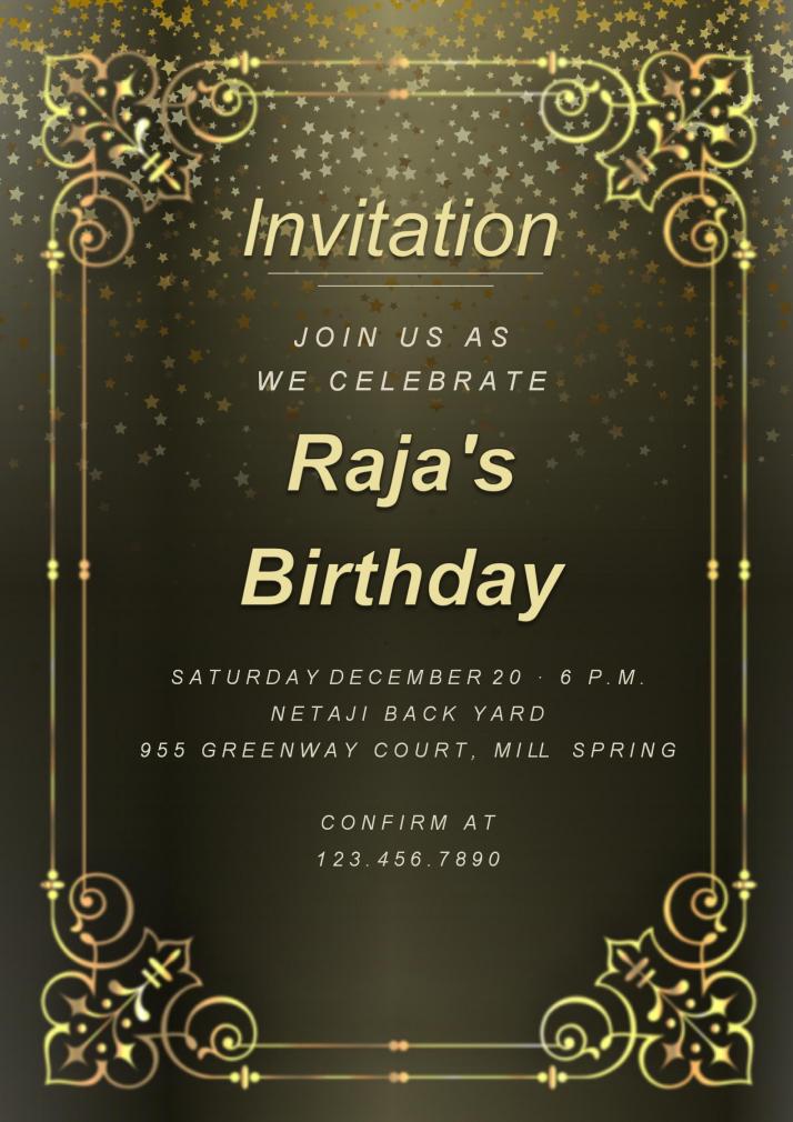 Birthday Invitation Wording Examples Birthday Invitation Text Message
