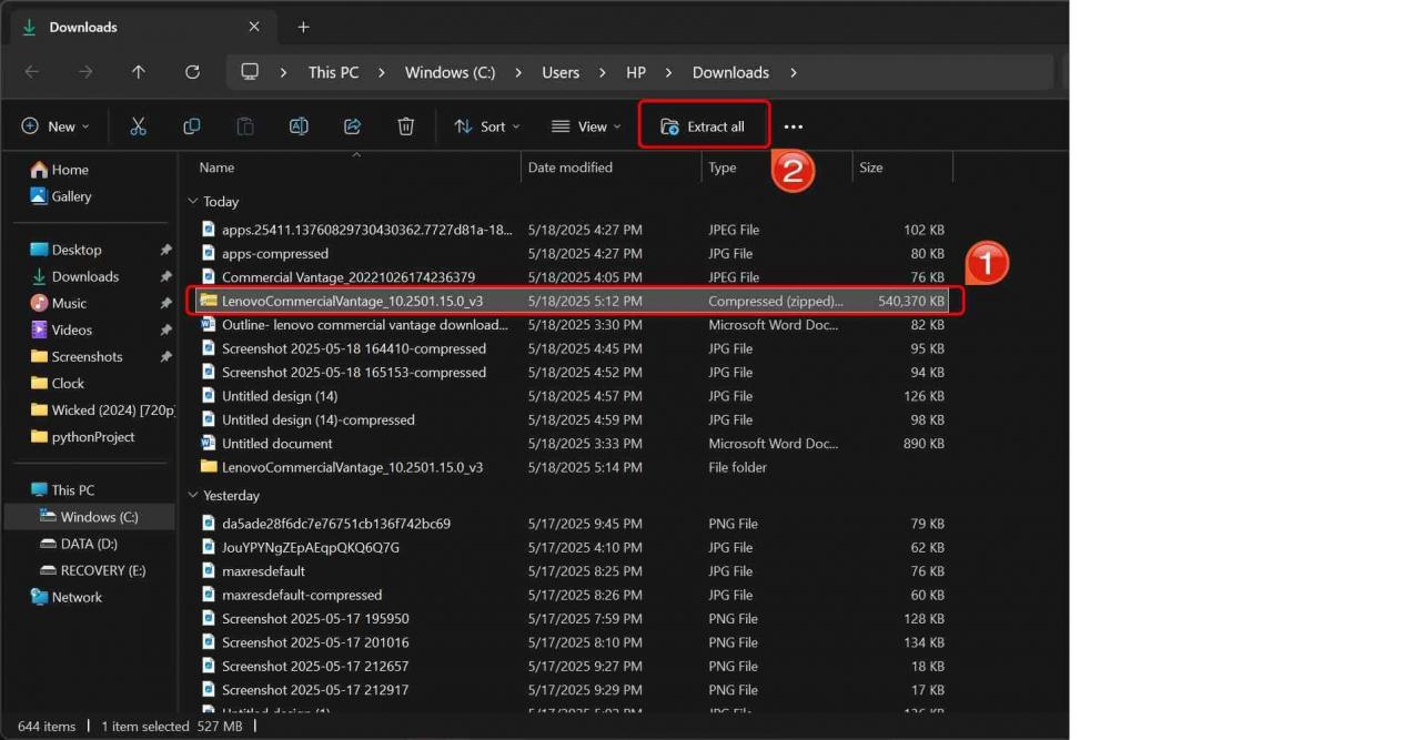 Lenovo Commercial Vantage Download Guide
