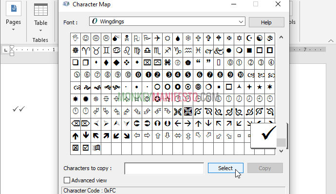 Insert A Checkmark In Word Document WPS Office Academy