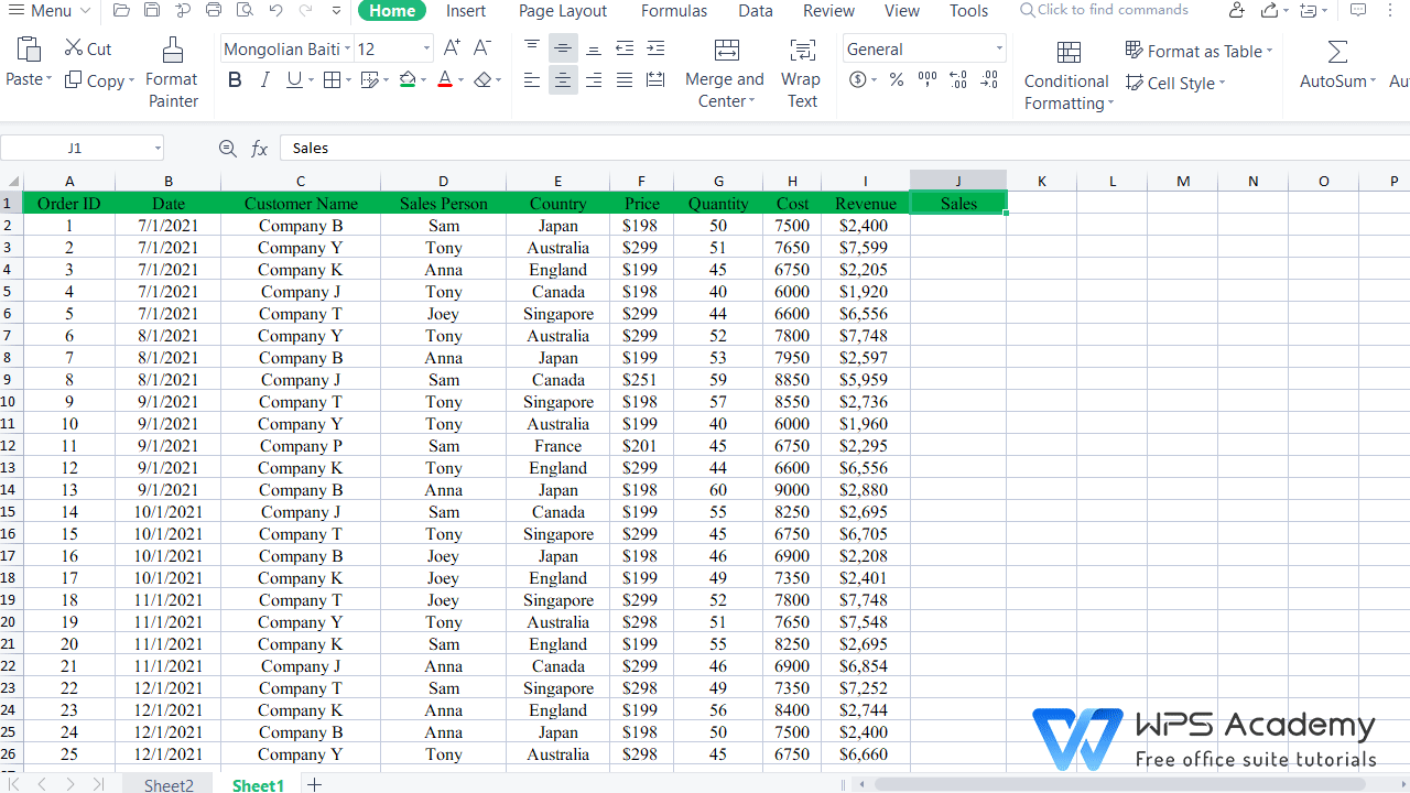 How to create an impressive dashboard in WPS Office Excel | WPS Office ...
