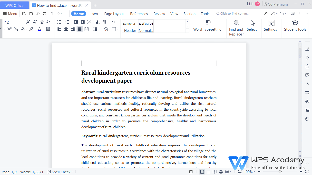 How To Find And Replace In Word WPS Office Academy