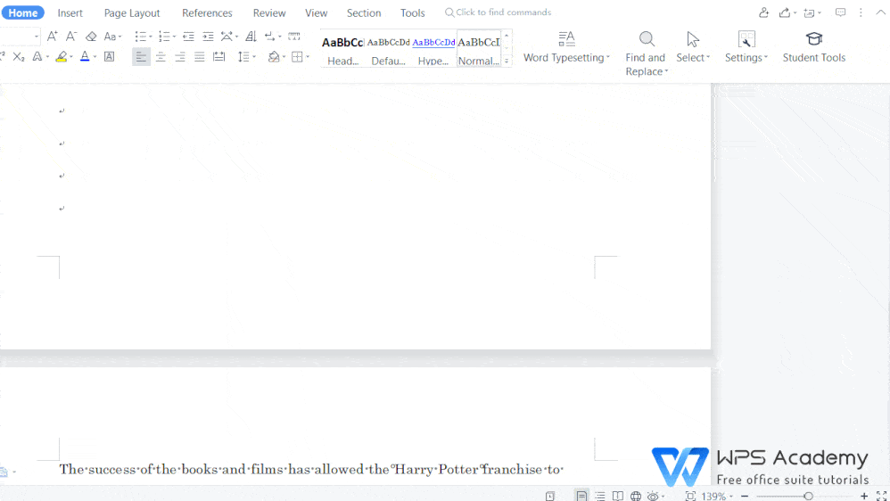 How To Delete A Blank Page In WPS Writer Word WPS Office Academy