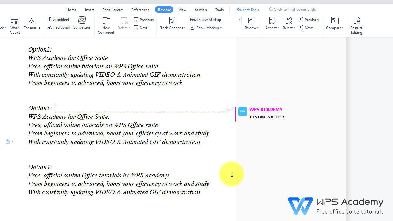 How To Change Comment Color In Word WPS Office Academy