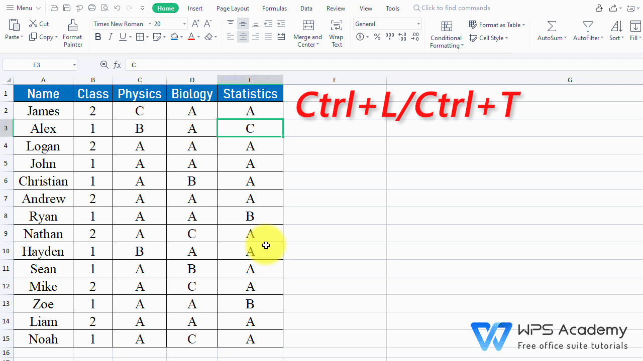 Five Must have Filter Skills Using Keyboard In WPS Office Excel WPS Office Academy