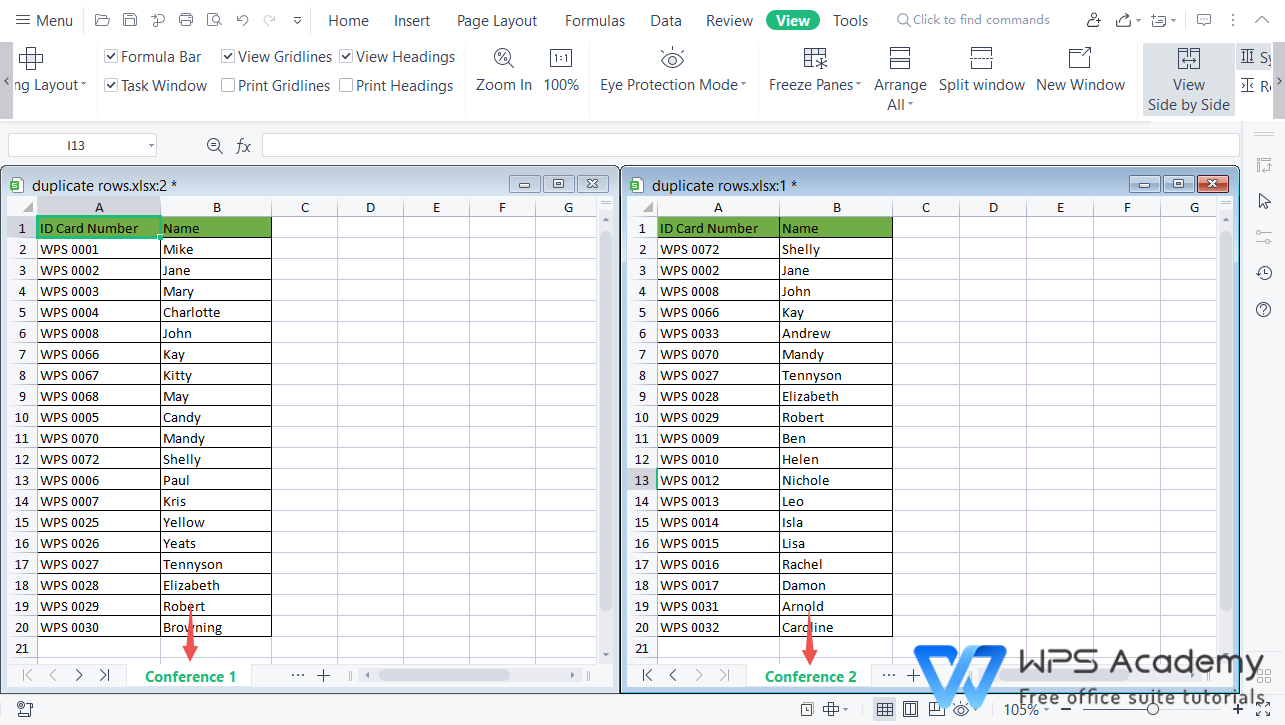 How To Check For Duplicates In WPS Office Excel Sheets WPS Office Quick Tutorials Online