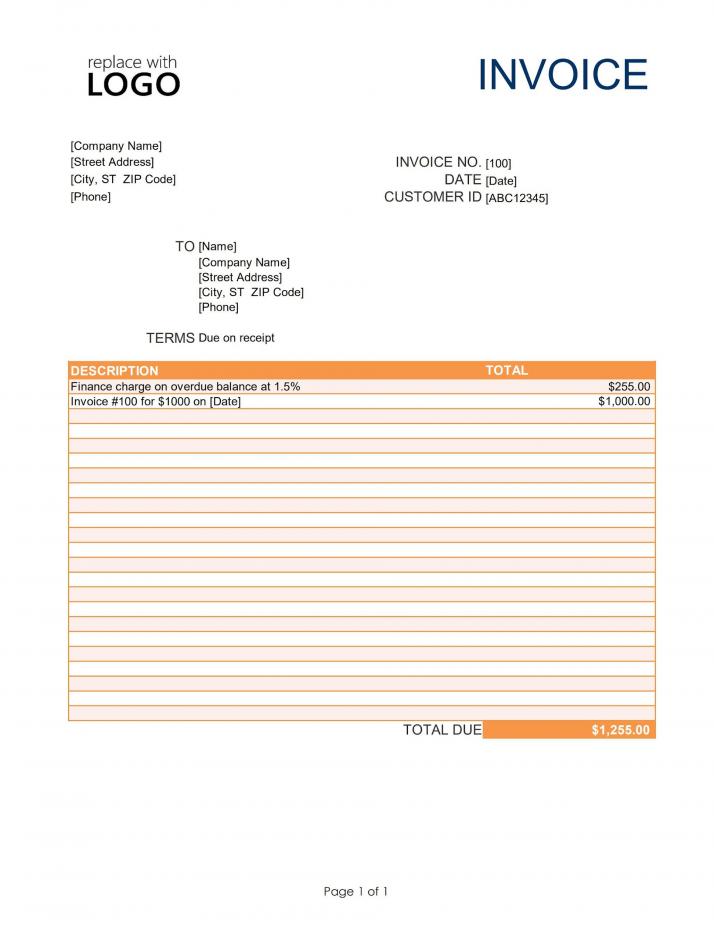 10 Invoice for Hours Worked Templates Free Download