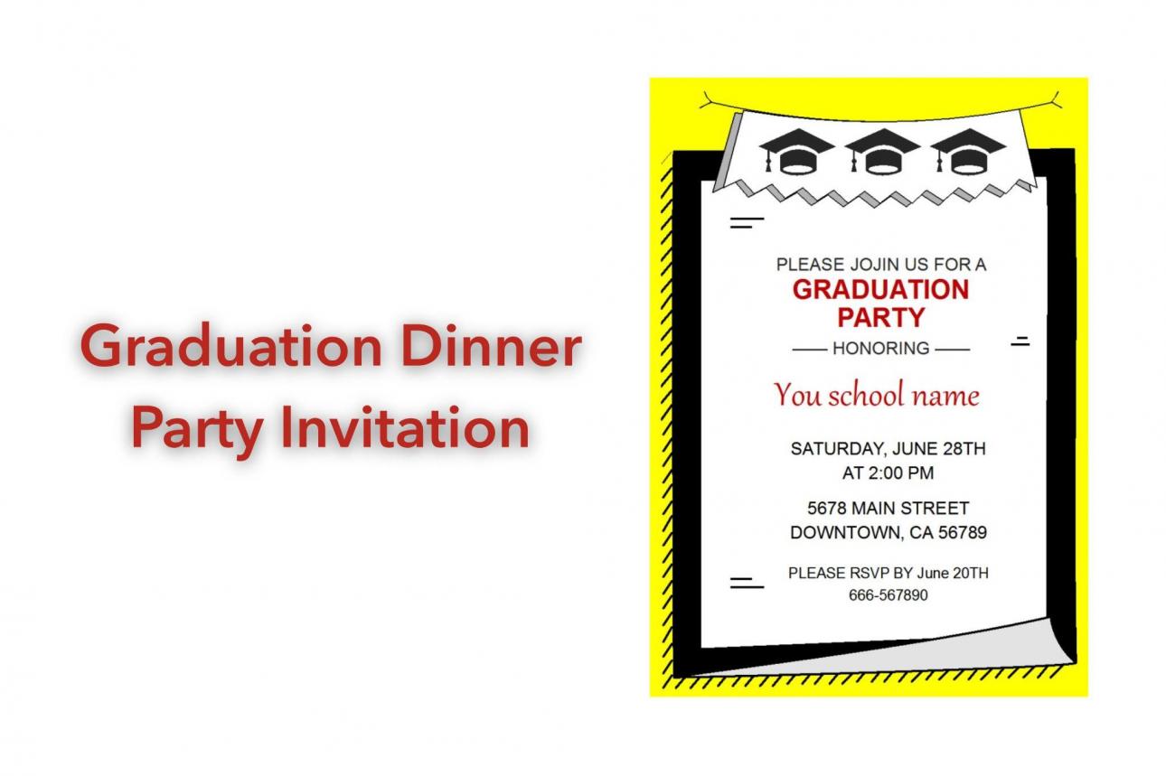 10 Noticeable Graduation Party Invitation Templates [Free Download & Edit]