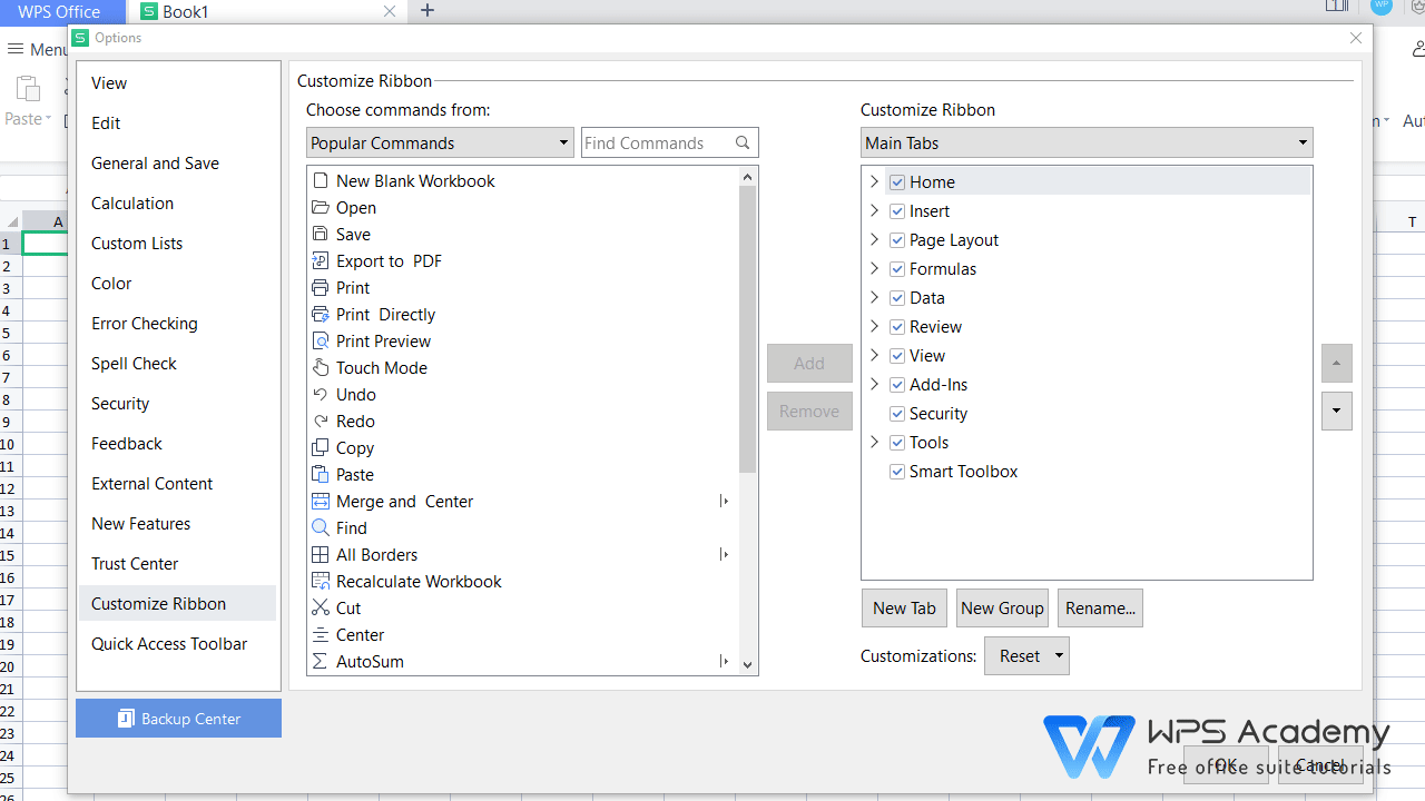 Quickly Show The Developer Tab In WPS Office Excel WPS Office Academy