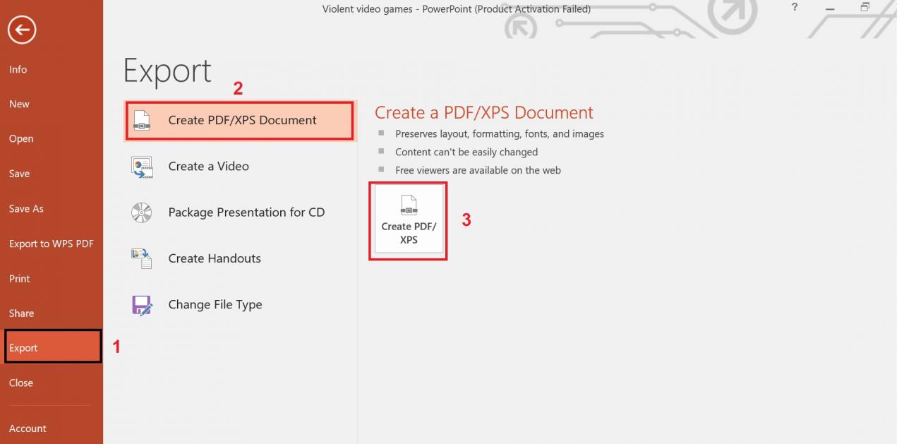 How to Share One Slides from PowerPoint in a presentation