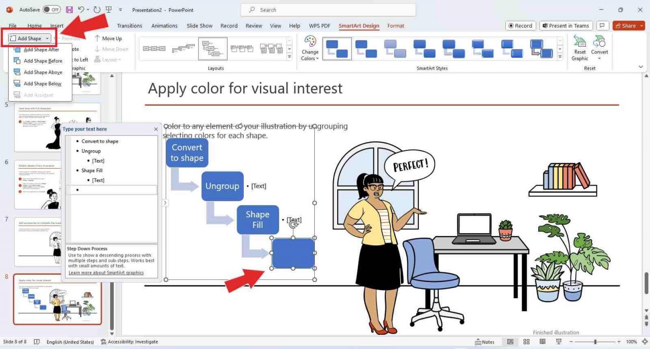 How to Create and Change Smartart in PowerPoint – A Comprehensive Guide