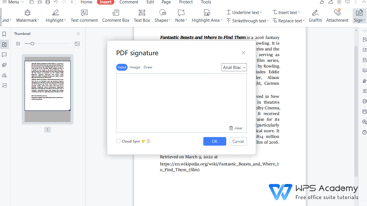 How To Add Signature To PDF In WPS Office WPS Office Academy