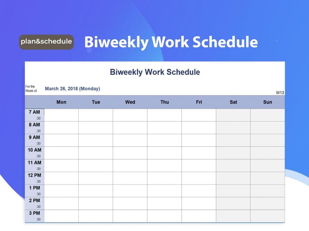 Top 10 Employee Schedule Templates to Streamline Your Work