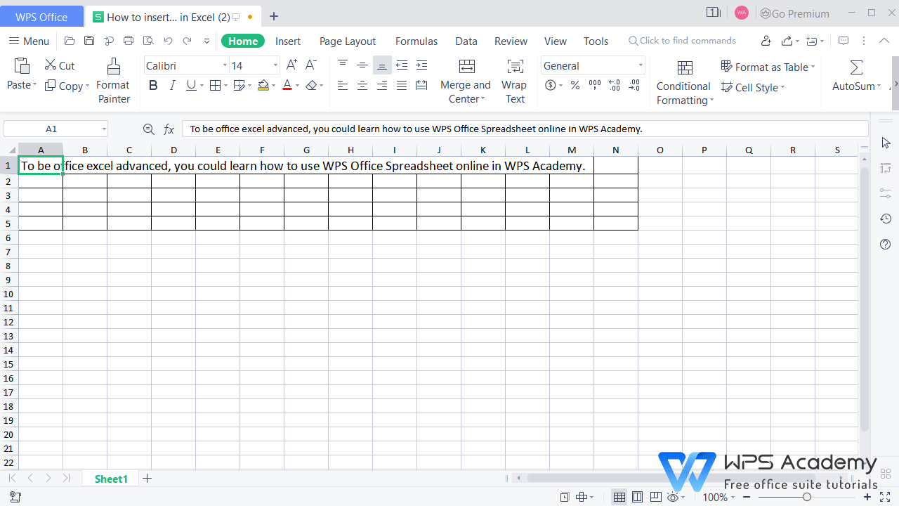 How to Insert Carriage Return in Excel | WPS Office Academy