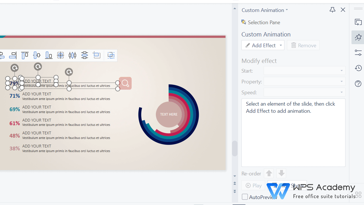 How To Make Lines Appear Separately In WPS Office PowerPoint WPS