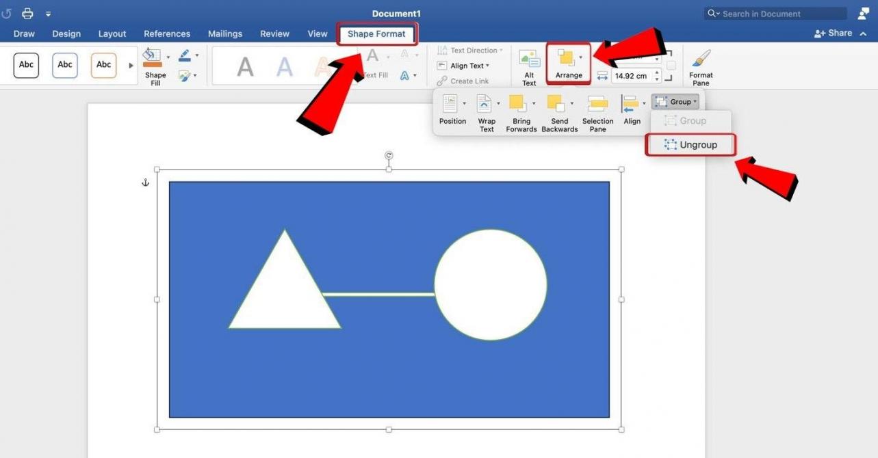 Easy & Clear Steps to Group Shapes, Pictures, or other Objects in Word