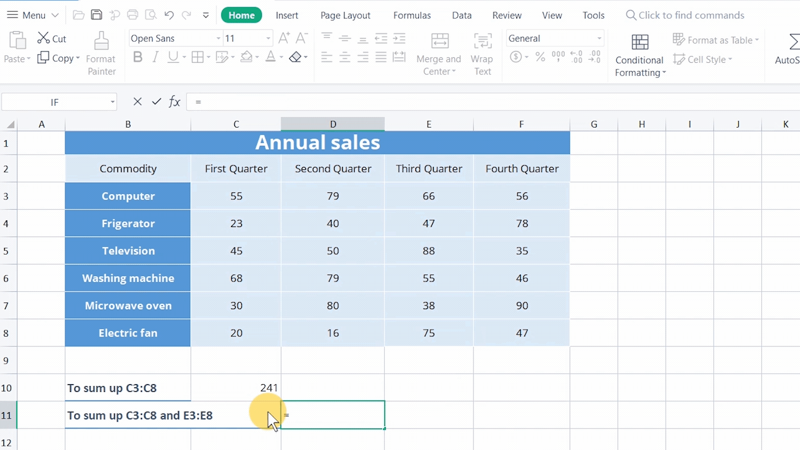 Why error message #NULL! occurs and how to solve it | WPS Office Academy