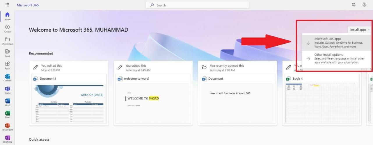 How to Download Office 365 App (Step-by -Step)