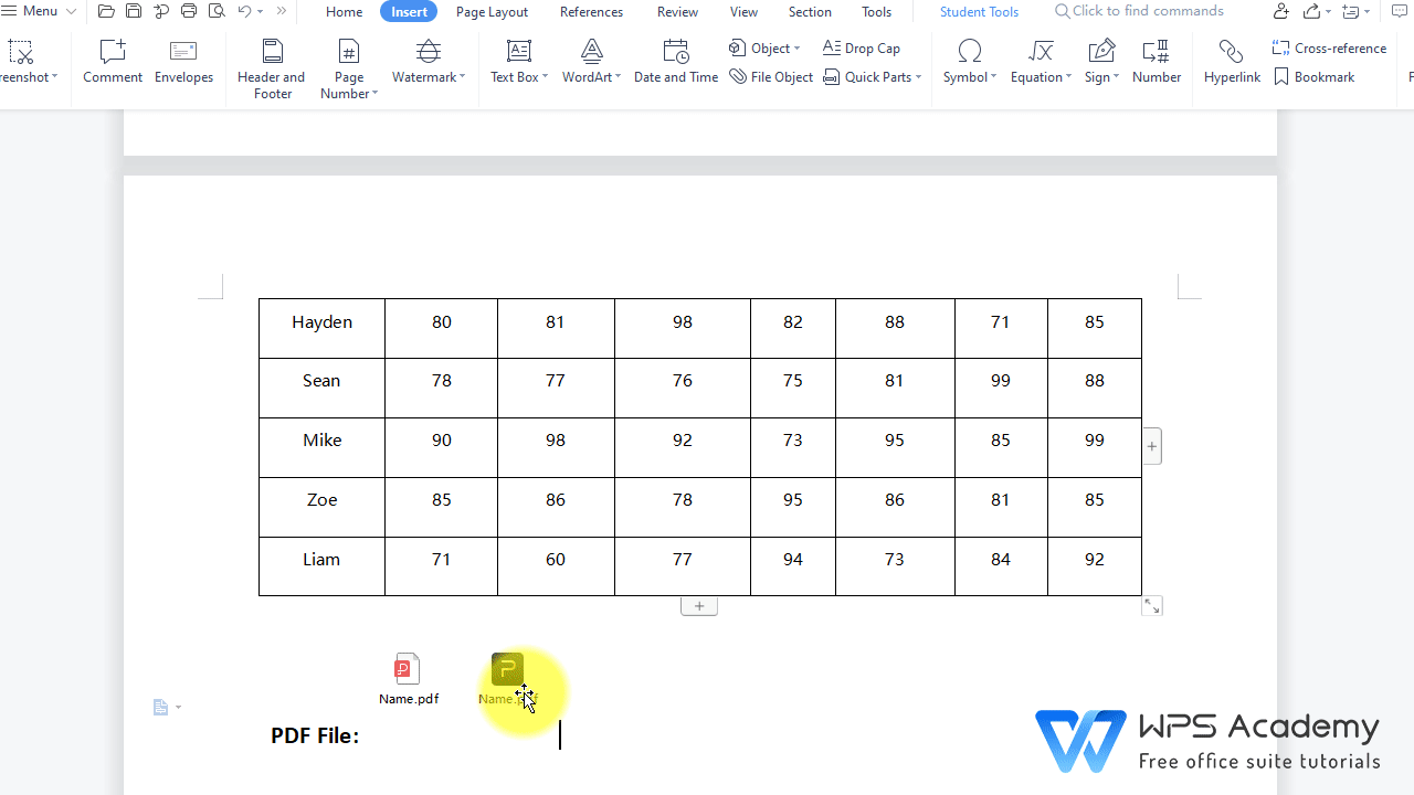 How To Insert A PDF Into Word WPS Office Academy