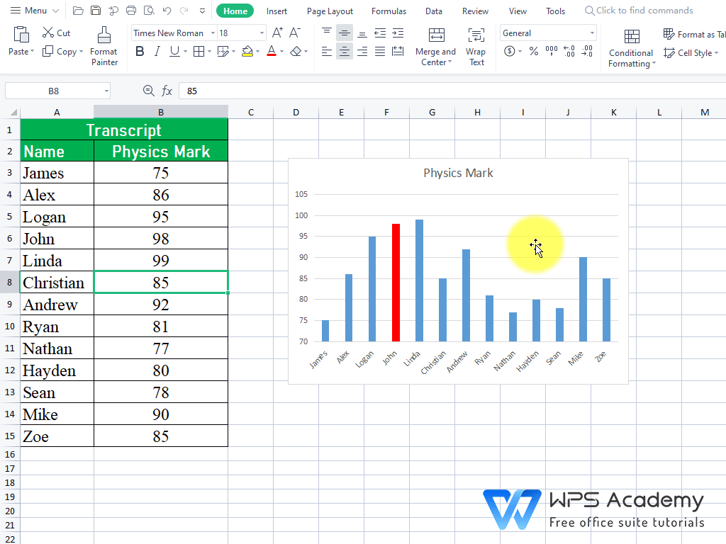 How To Add A Maximum Value In Excel Graph WPS Office Academy