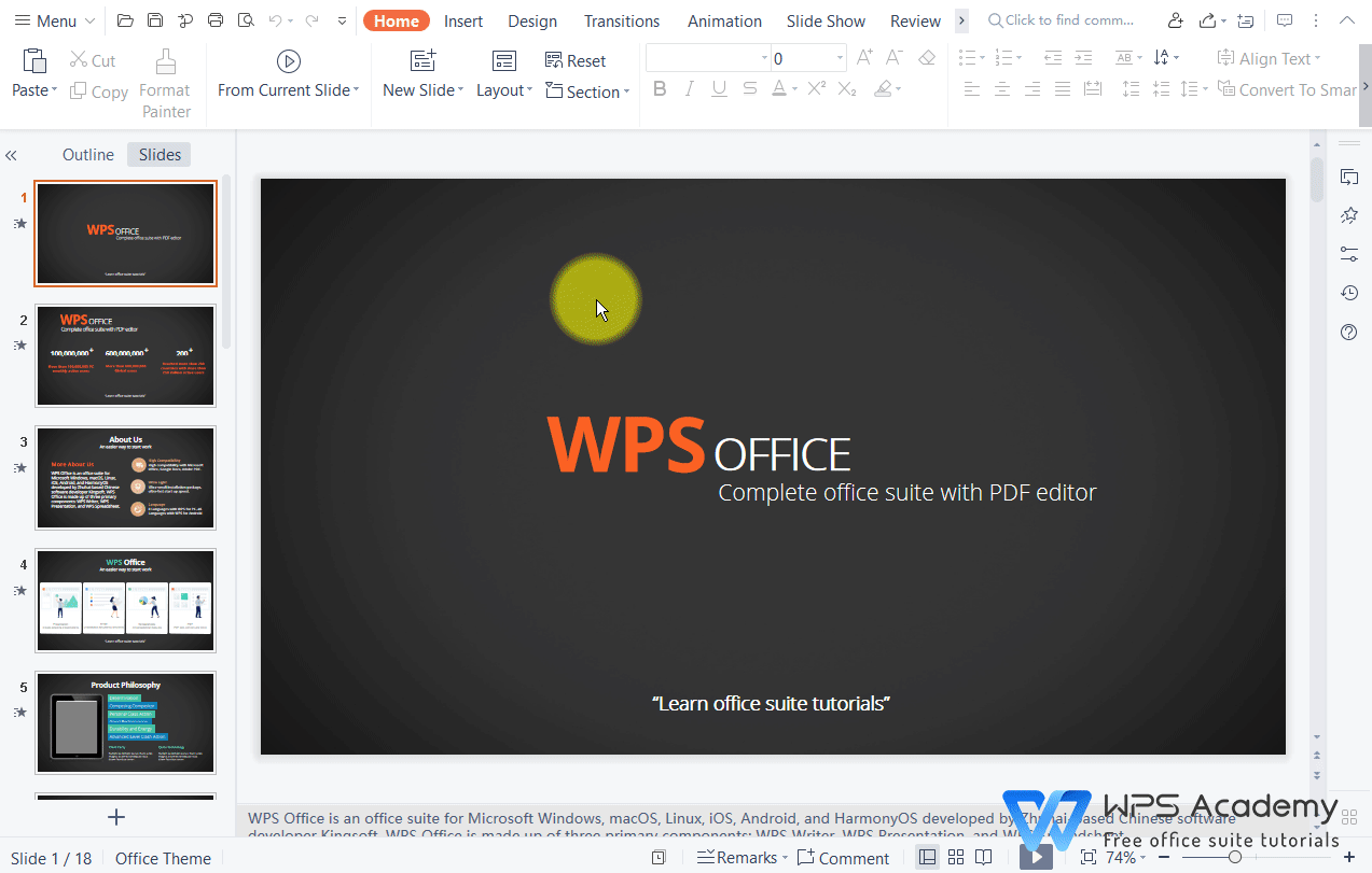 Wps Presentation WPS Office For Windows Download It From Uptodown